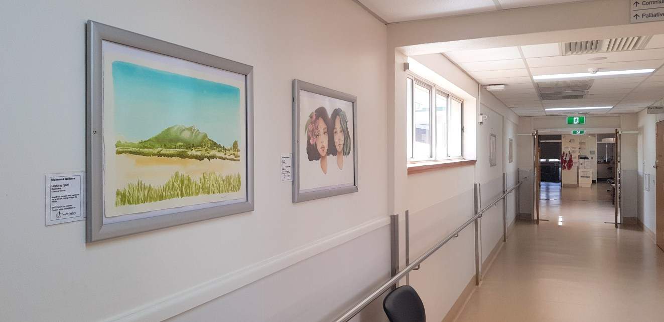 Art transforms sterile hospital walls into colourful galleries in ...
