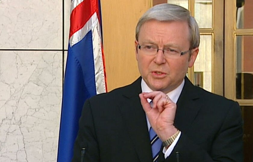 World failed to learn from Gordon Gekko: Rudd - ABC News