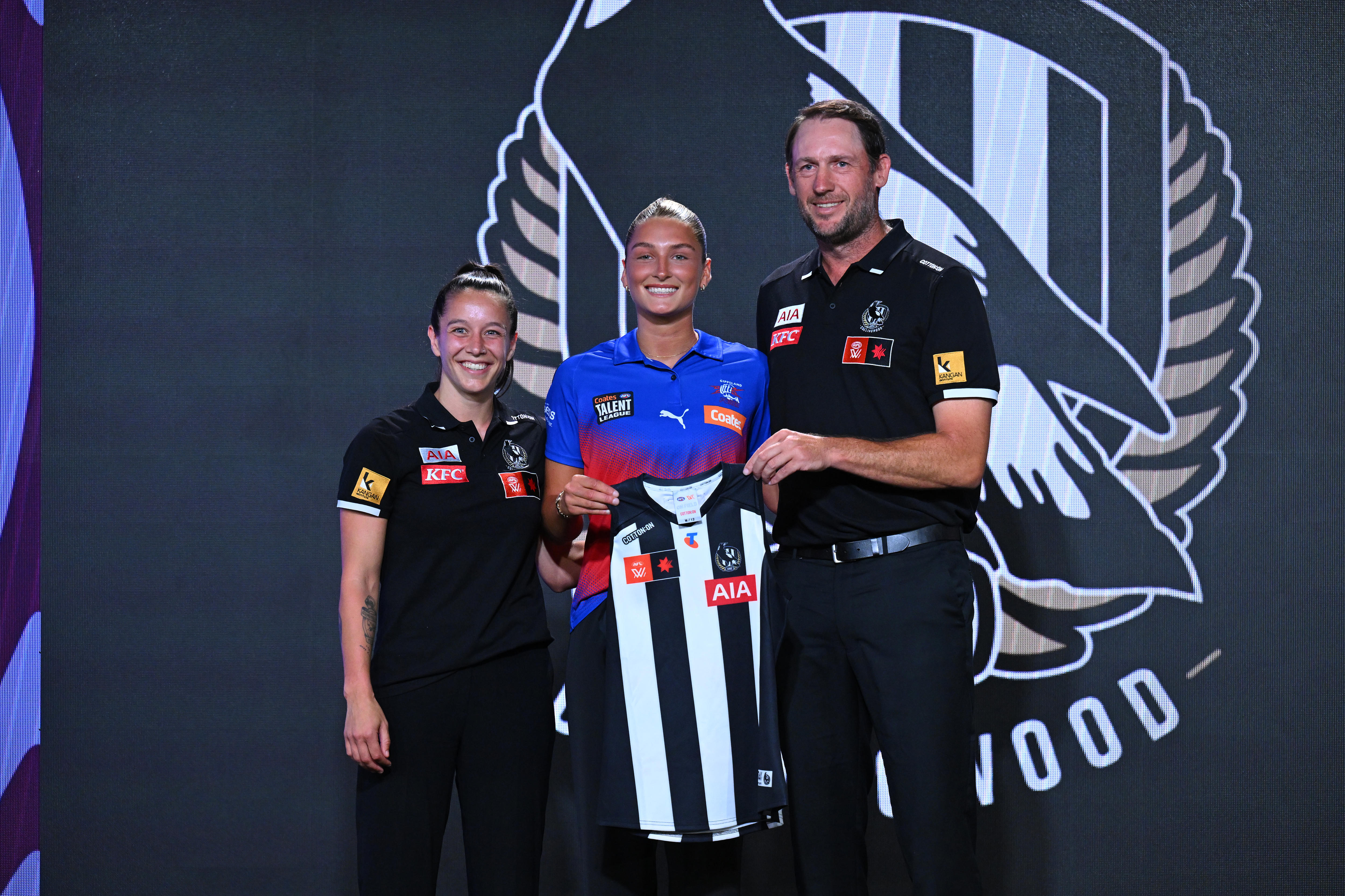 Ash Centra taken as number one pick in first AFLW national draft - ABC News