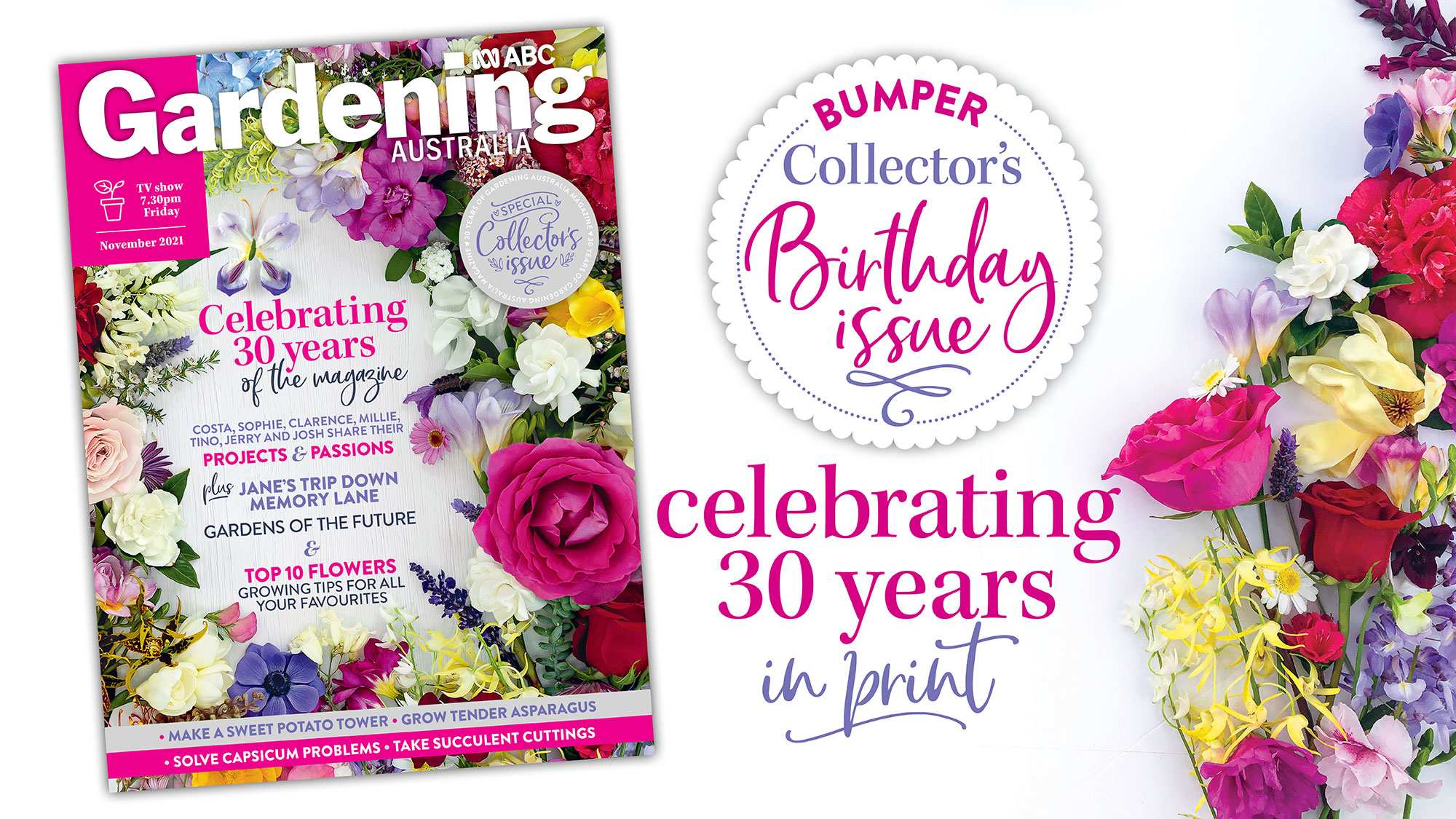 Celebrating 30 years of ABC Gardening Australia magazine - ABC Commercial