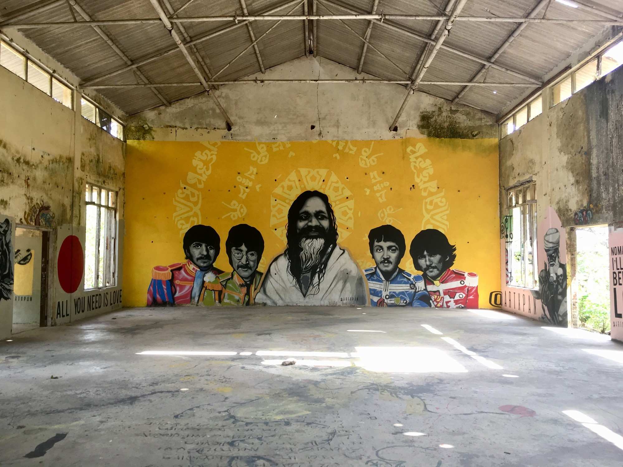 'Beatles' Ashram' in Rishikesh reopens half a century on from legendary ...