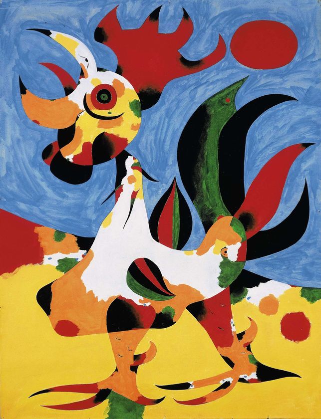 Miro painting sells for world record - ABC News