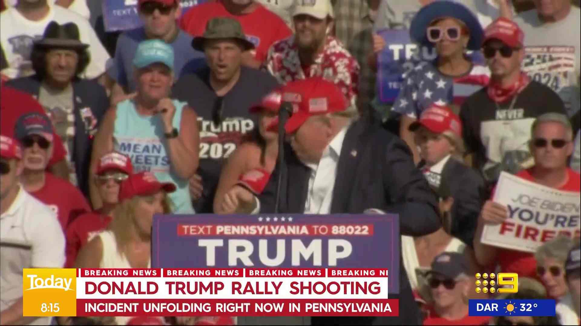 Trump shot at - Media Watch