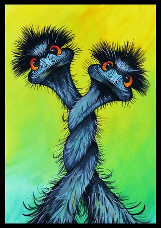 The BOO-book: Wendy Binks AKA "The Emu Lady" has an important message ...