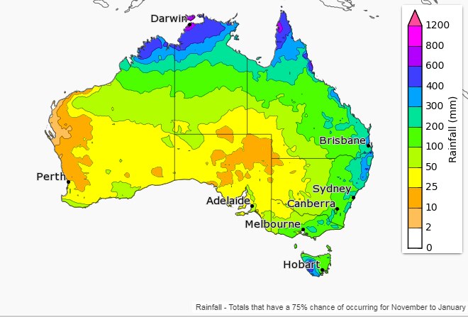 Above-average temperatures predicted in Bureau of Meteorology's latest ...