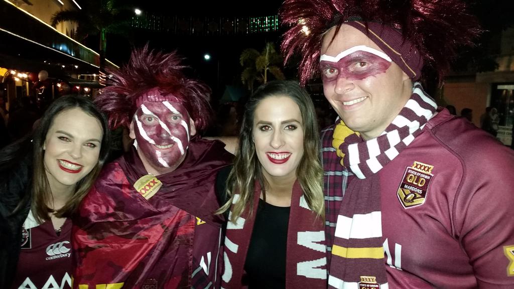 State of Origin: Queensland rugby league fans celebrate landside ...
