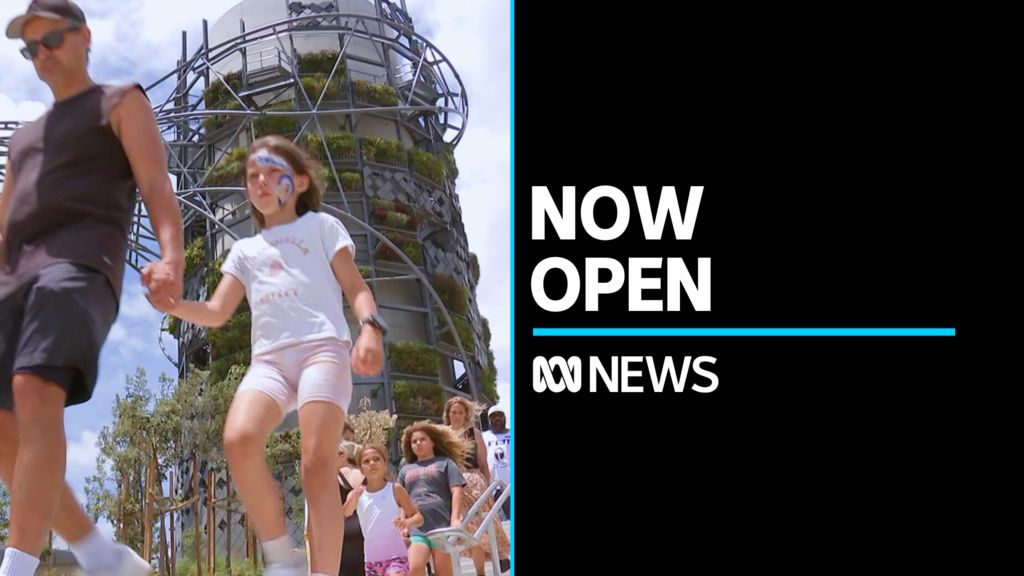 New parkland opened above Rozelle Interchange - ABC News