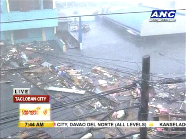 Locals collect for typhoon victims - ABC News