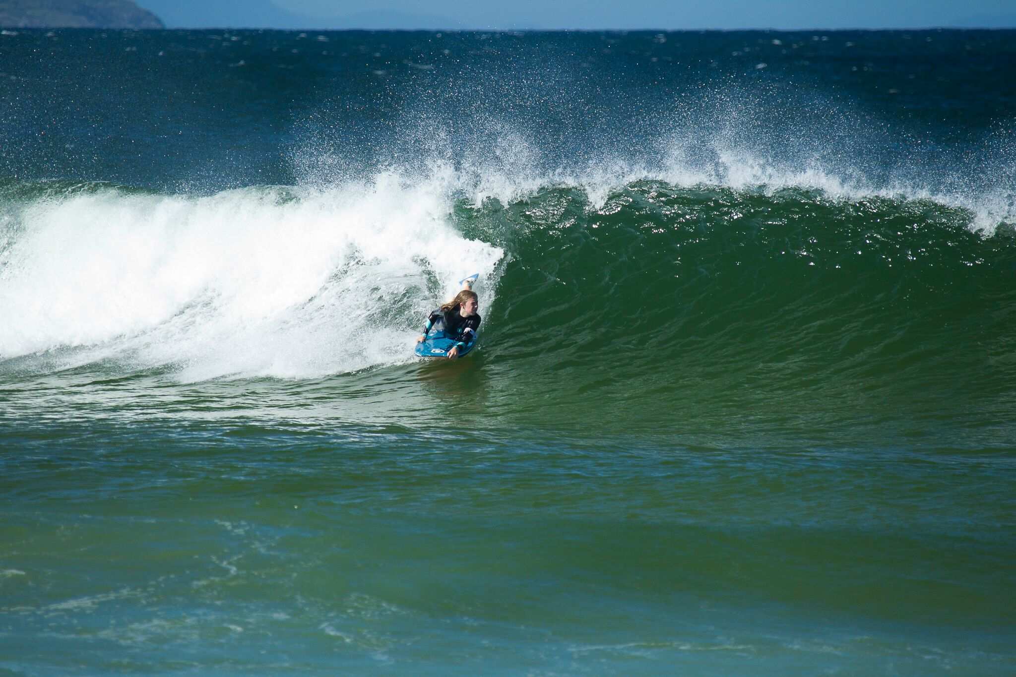 Young bodyboarding female up for challenge of stealing surfing ...