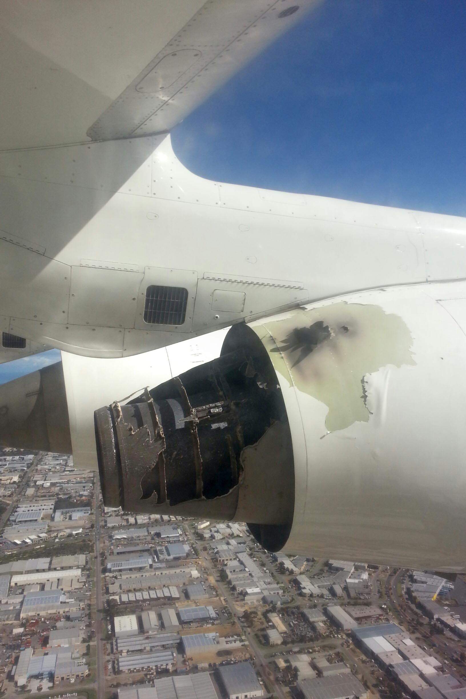 Plane engine catches fire after take-off from Perth Airport - ABC News