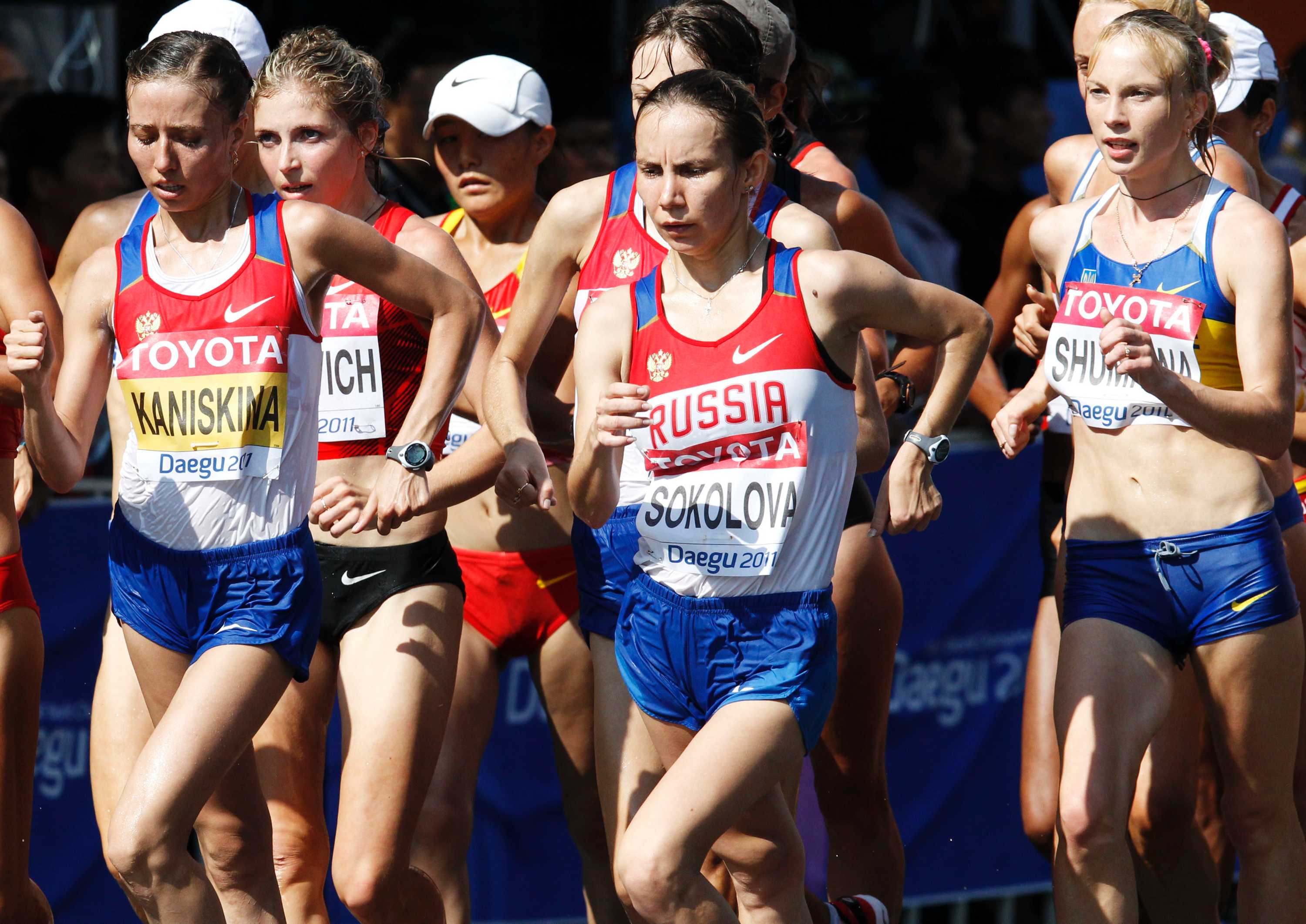 Five Russian race walkers handed four-year bans by CAS for EPO use ...