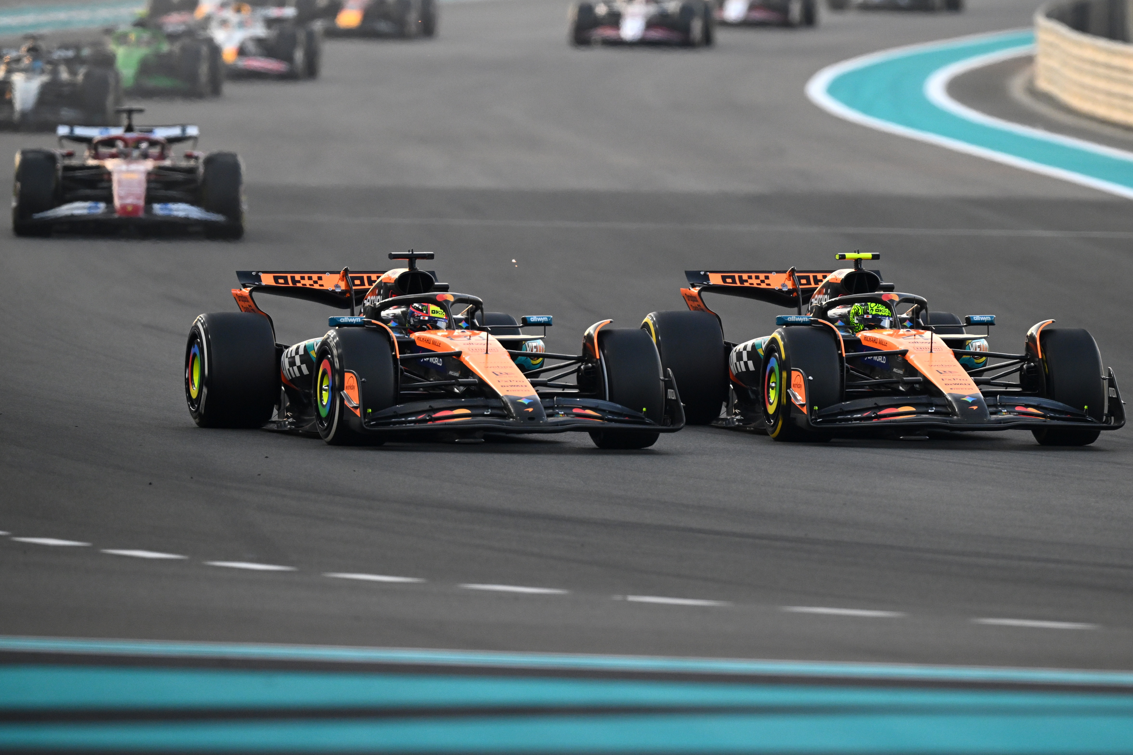 F1 live Abu Dhabi: Oscar Piastri, Max Verstappen, Lando Norris three ...
