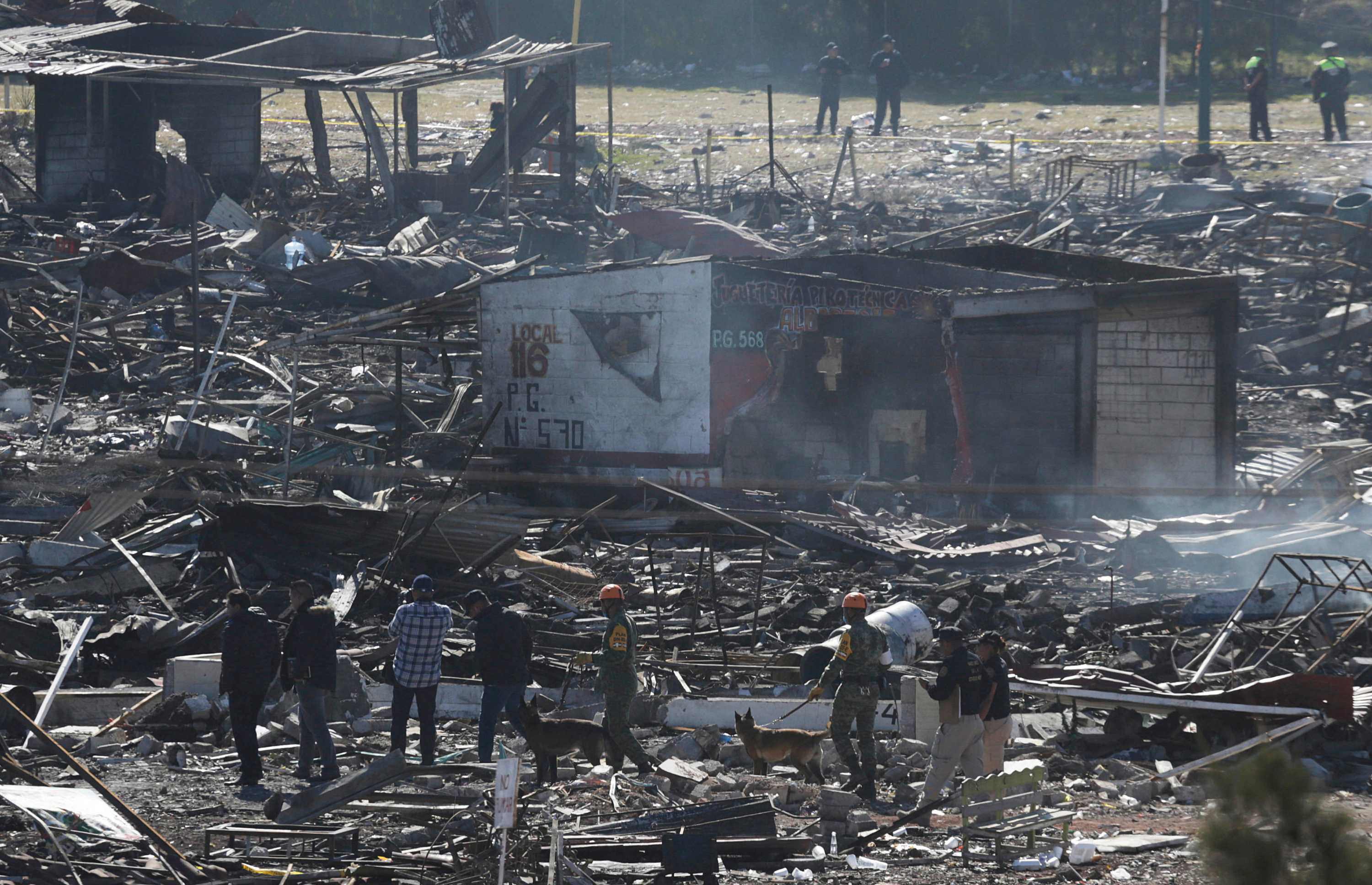 Mexico fireworks market explosion described by witnesses as 'nightmare ...