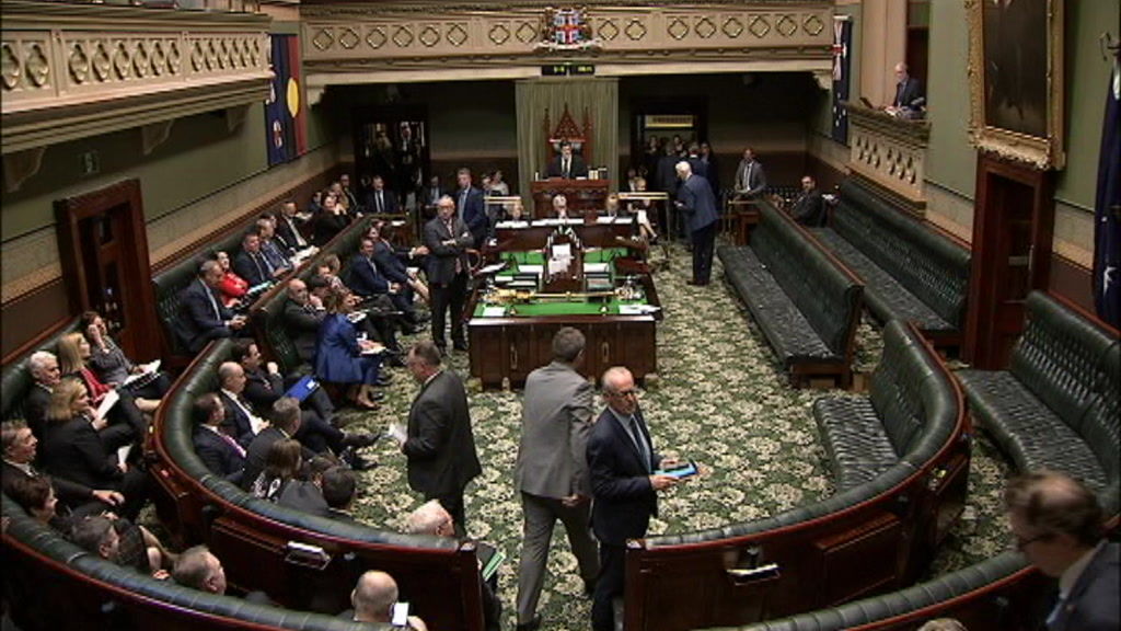 Entire Labor Party walks out of NSW Legislative Assembly - ABC News