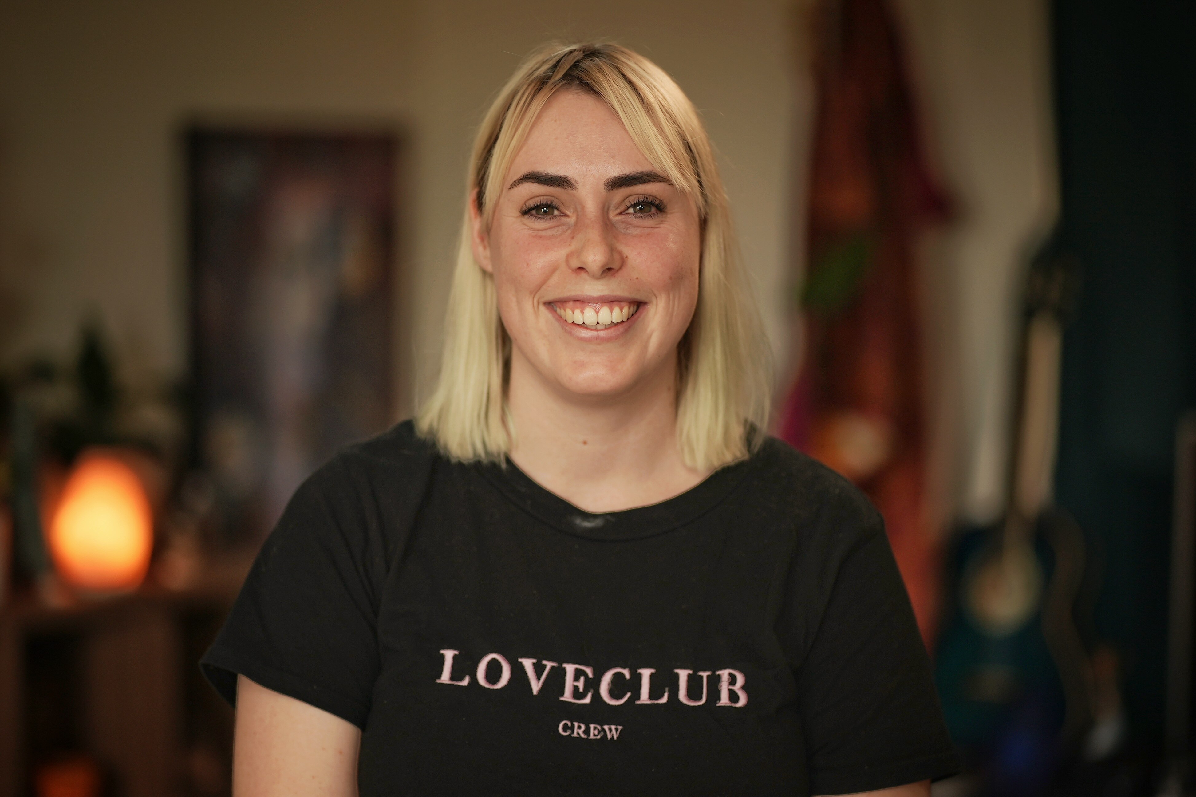 Lily is legally blind, but it doesn't slow her down as a runner or a ...