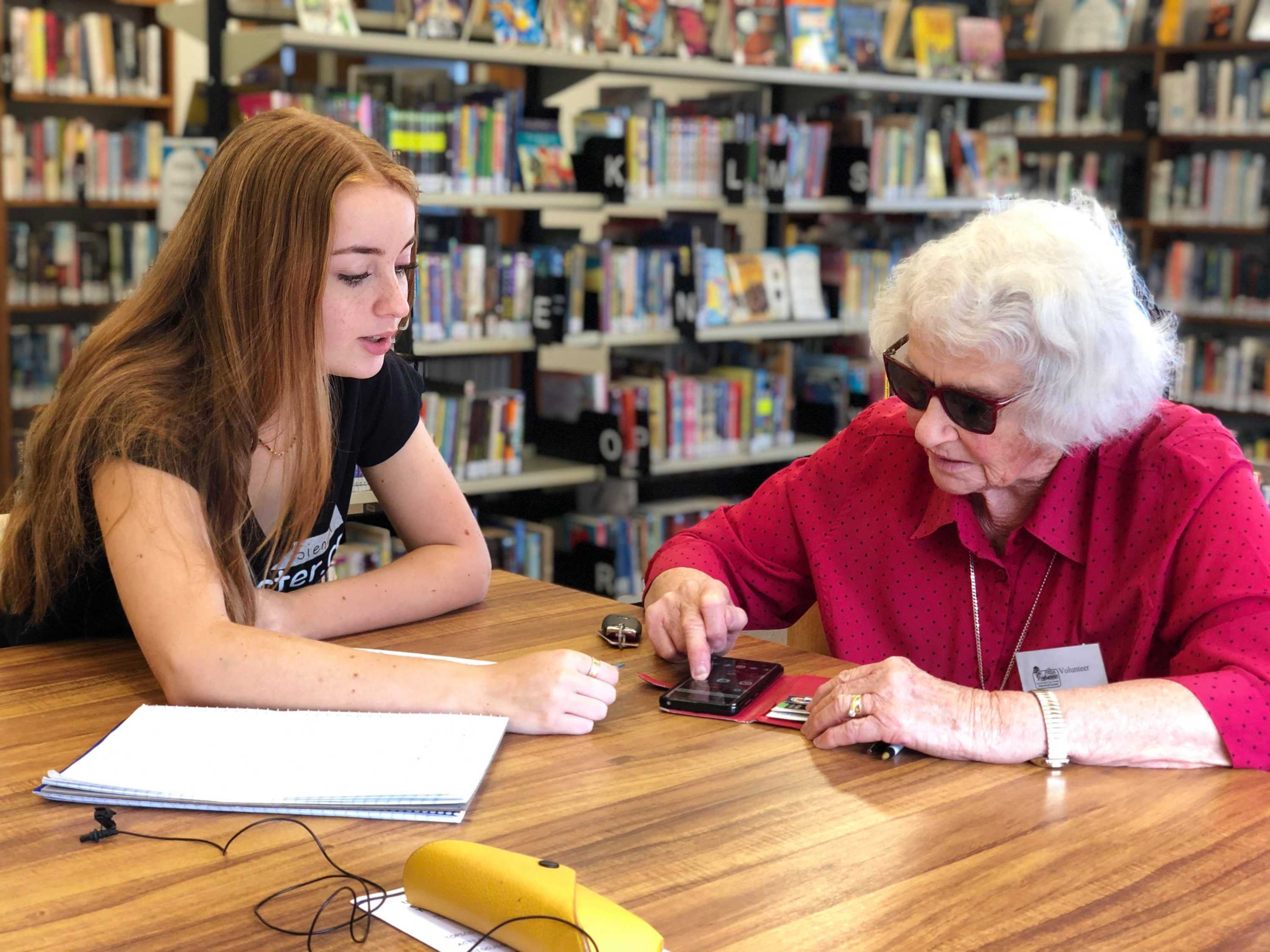 From QR codes to apps, tech-savvy teens are helping elderly adopt COVID ...