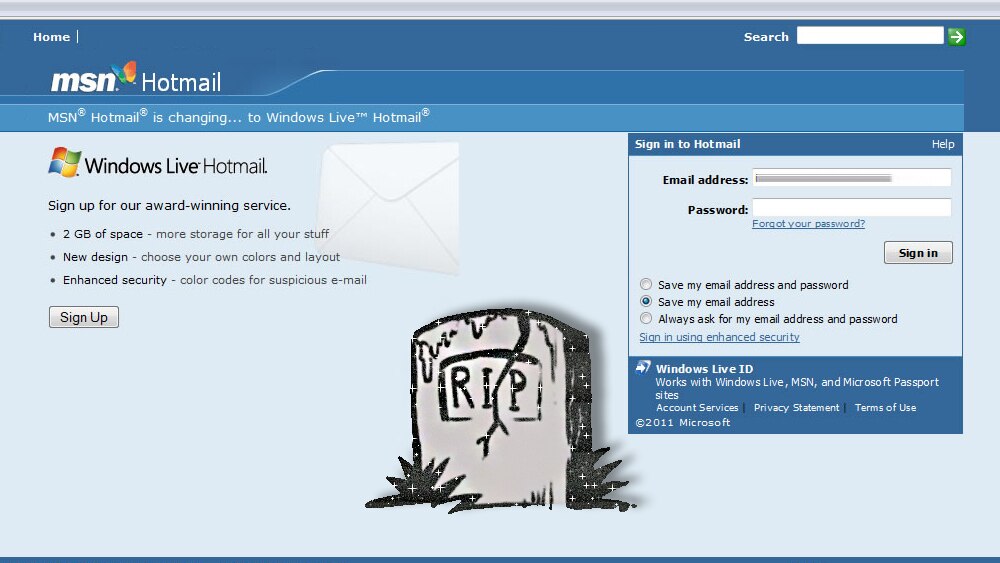 TEXTLINE GOLD: Remembering the Hotmail addresses we made along the way ...