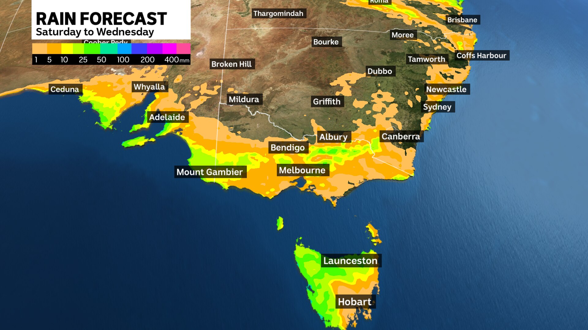 Polar outbreak and snow ahead this week with Sydney and Melbourne on ...