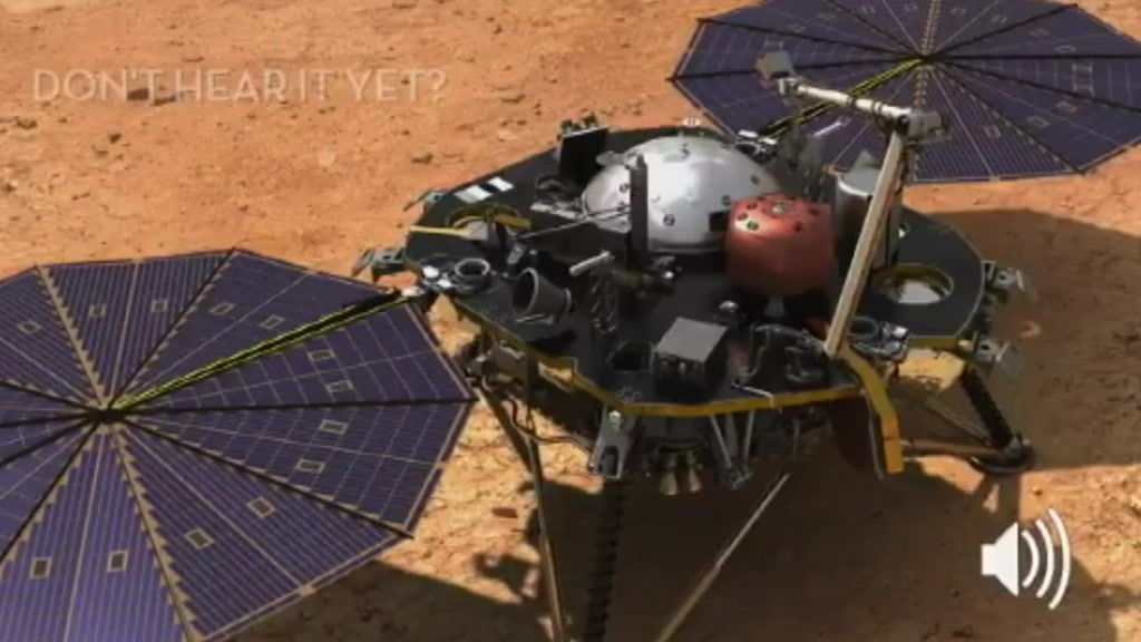 NASA's InSight lander captures first sounds of wind on Mars - ABC News