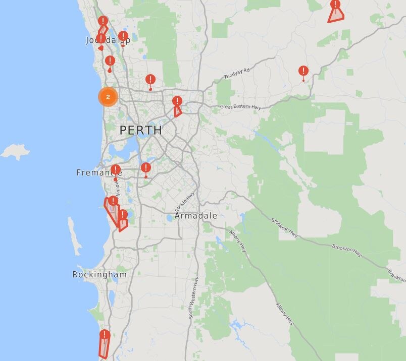 Thousands lose power across Perth as overnight rain sparks pole fires ...