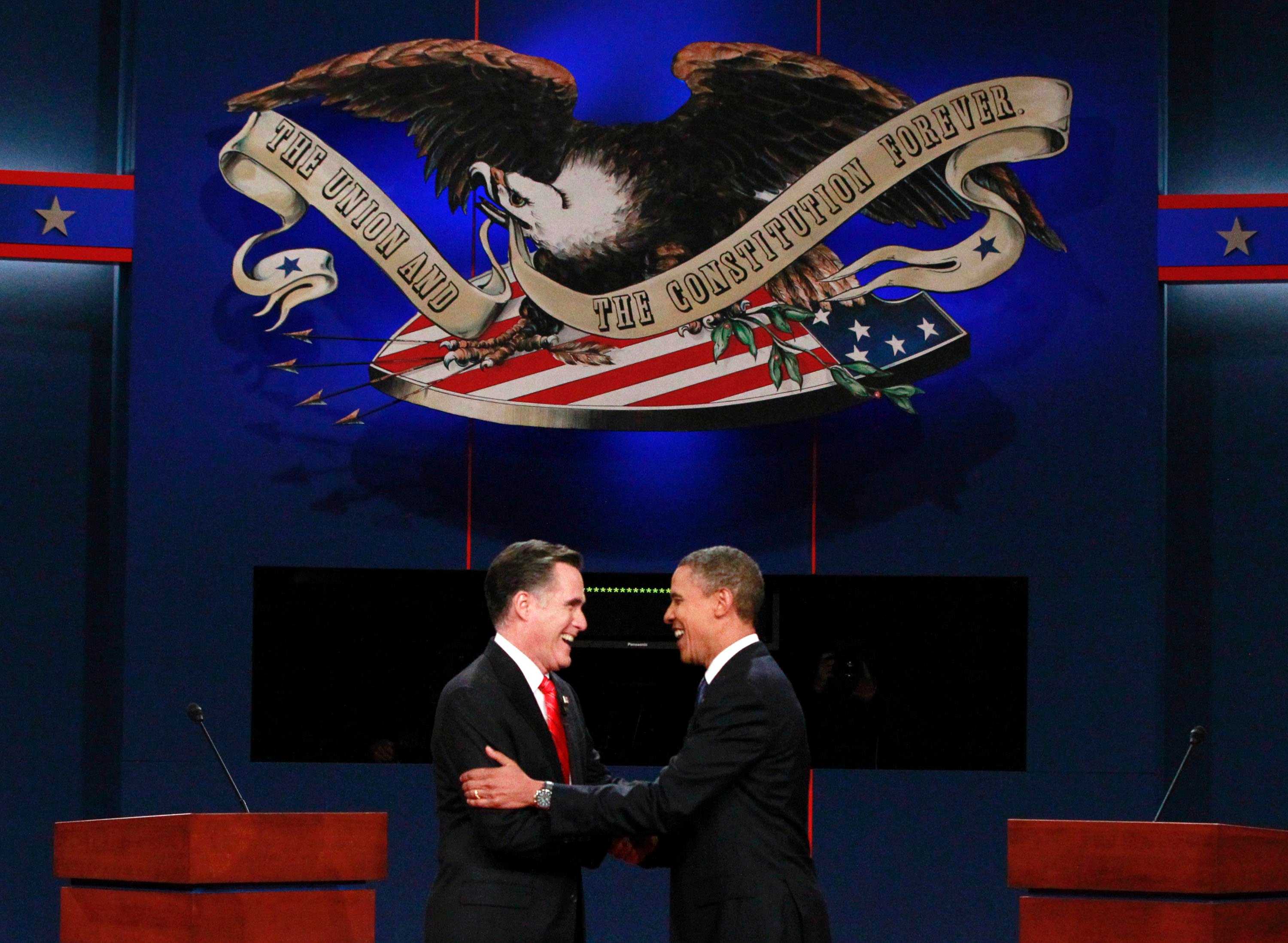 Fish, lies and leadership debates: electioneering US-style - ABC News