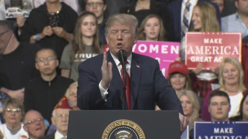 Donald Trump unveils 2020 campaign slogan - ABC News