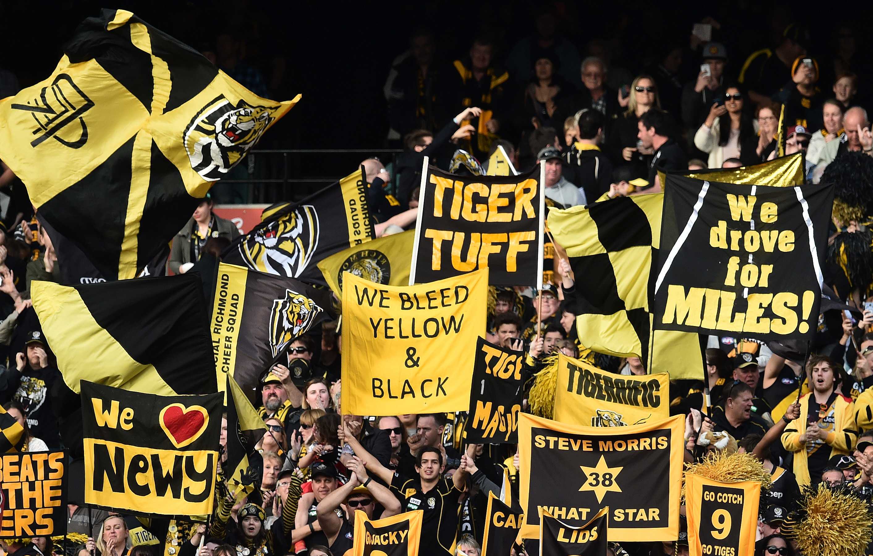 AFL grand final: The song behind Richmond Tigers theme Oh We're From ...