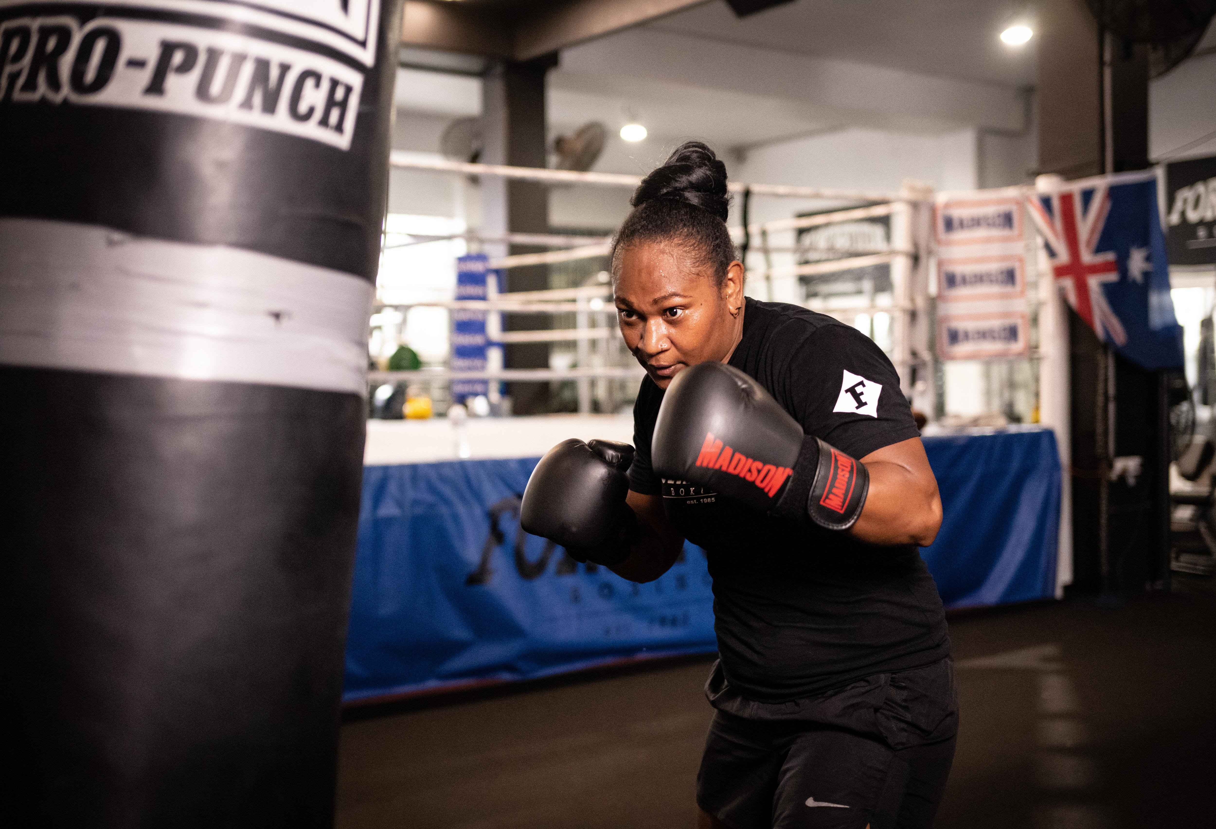 Domestic violence survivor Raphaela Baki-Kaore says boxing helps women ...