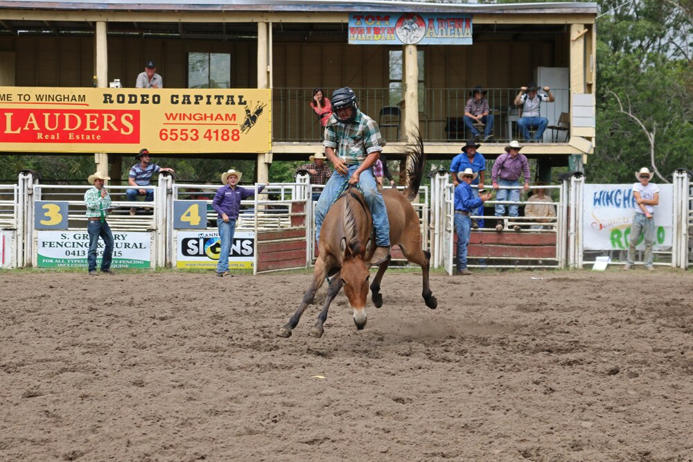 A slice of the Wild West features at the Wingham Show - ABC News