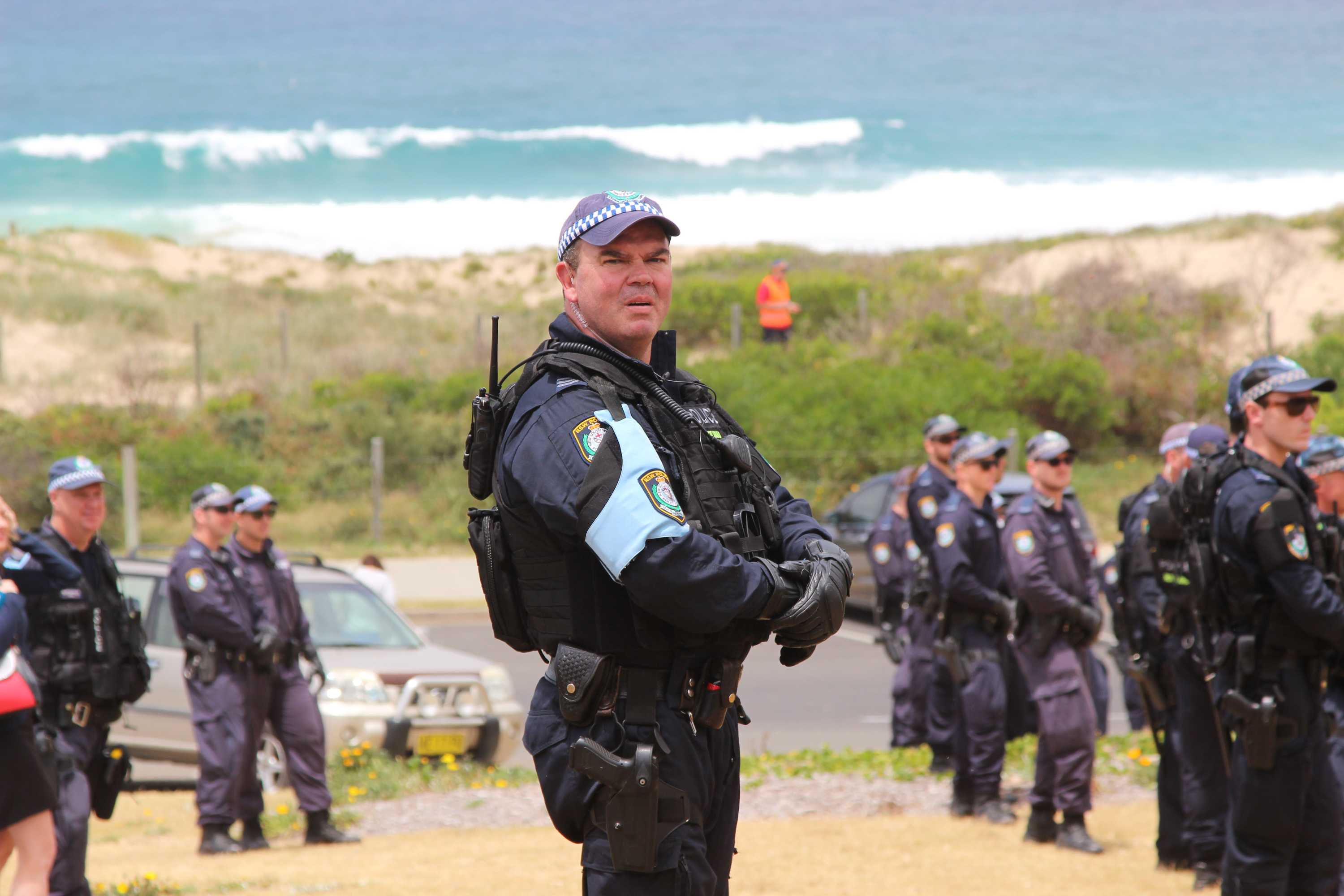 Behind the lines at Cronulla riots memorial protest - triple j