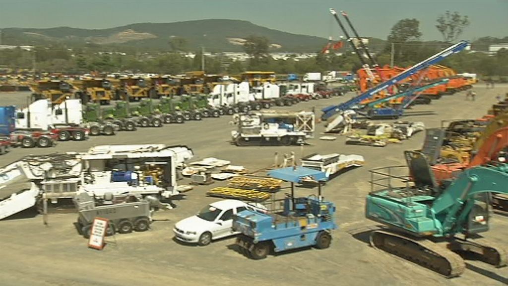 $30 million spent at Qld auction of mining equipment - ABC News