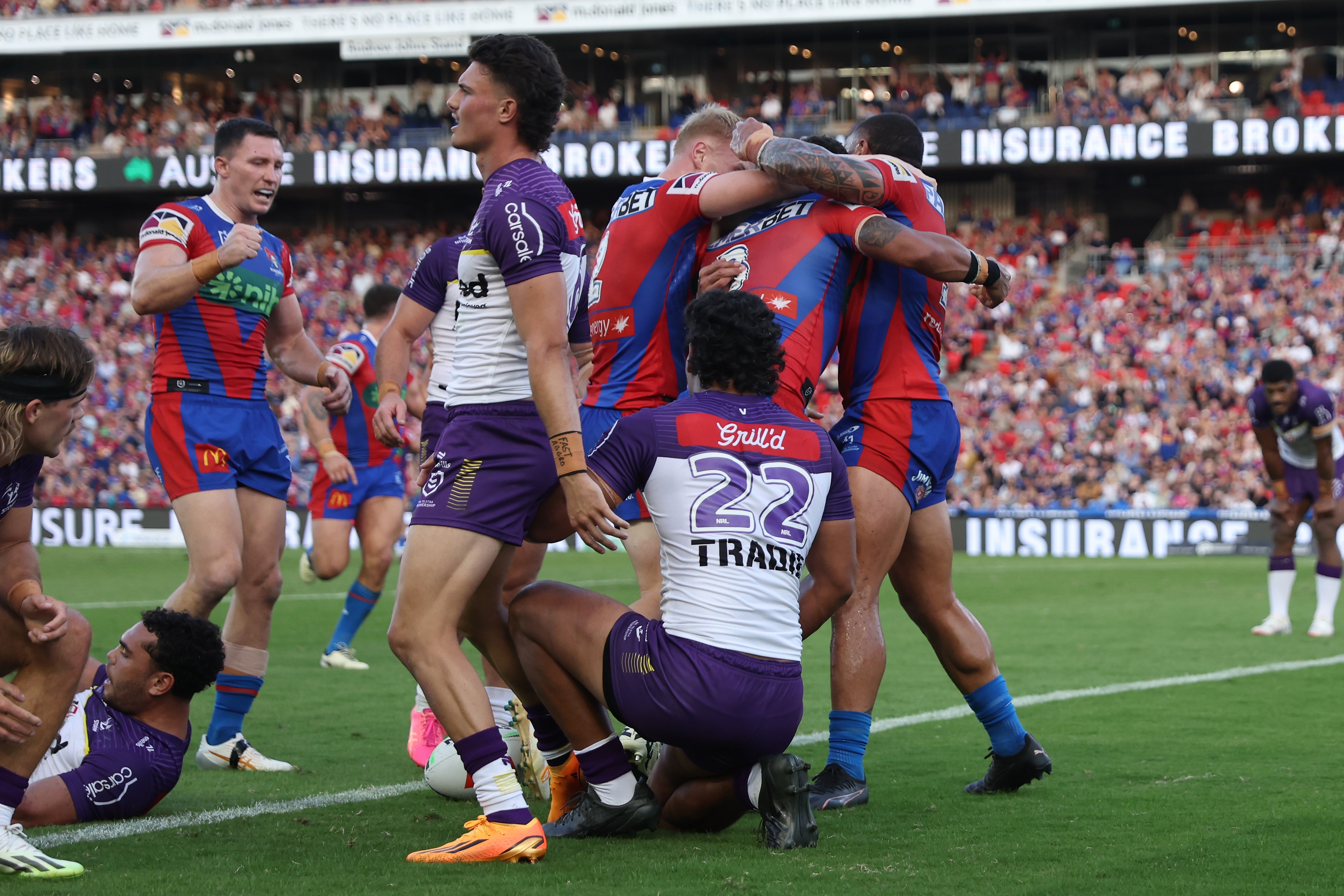 NRL wrap: Knights tough it out against Melbourne to break winless run ...