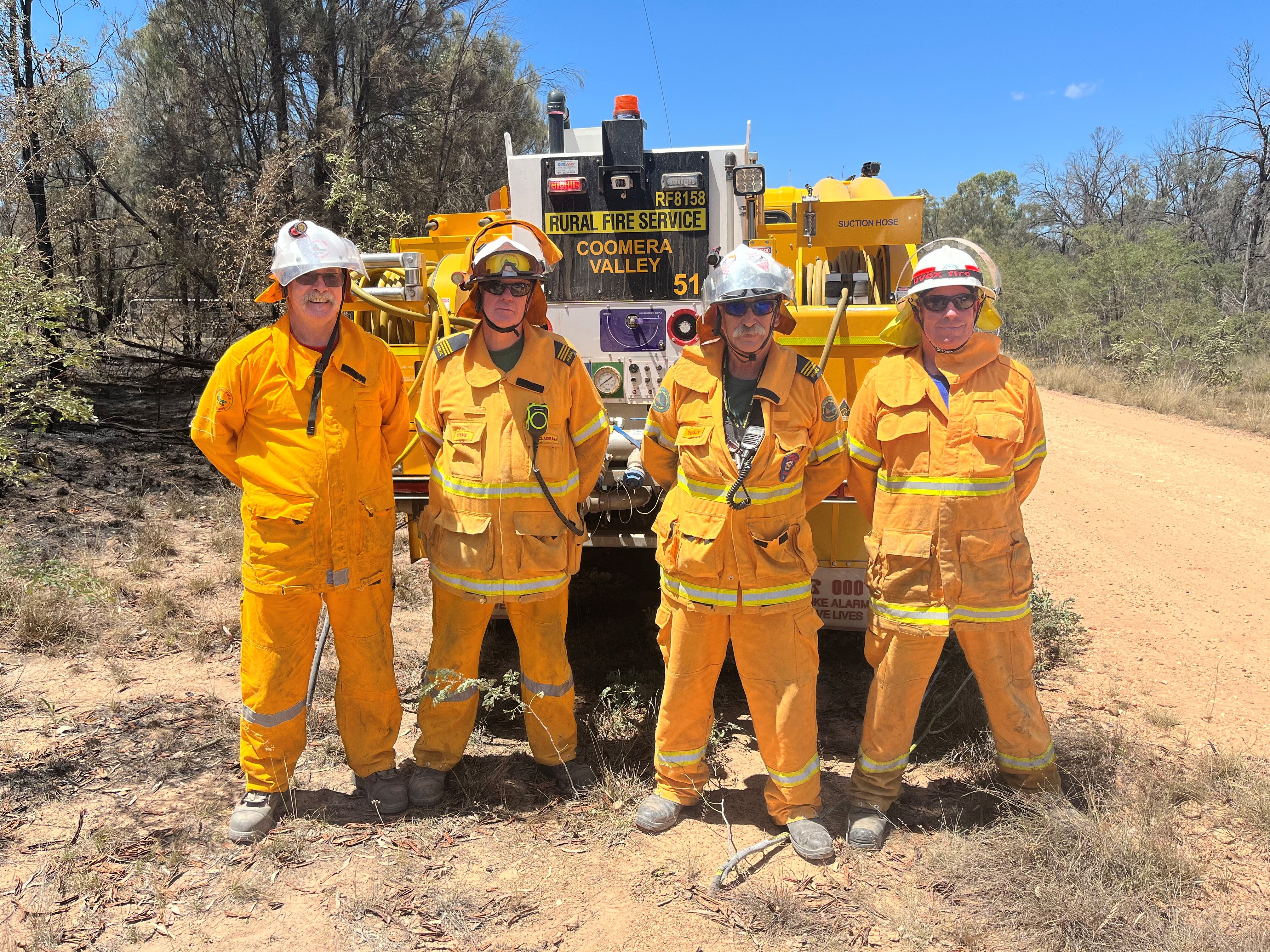 Rural firies save Wieambilla good samaritan Alan Dare's property from ...