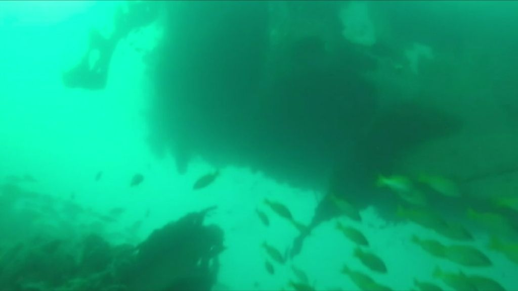 Footage shows wreck of HMAS Perth - ABC News