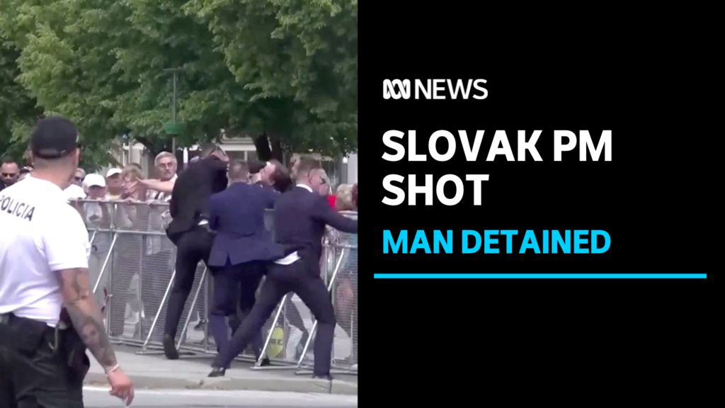 Slovakia's PM Robert Fico shot in assassination attempt - ABC News