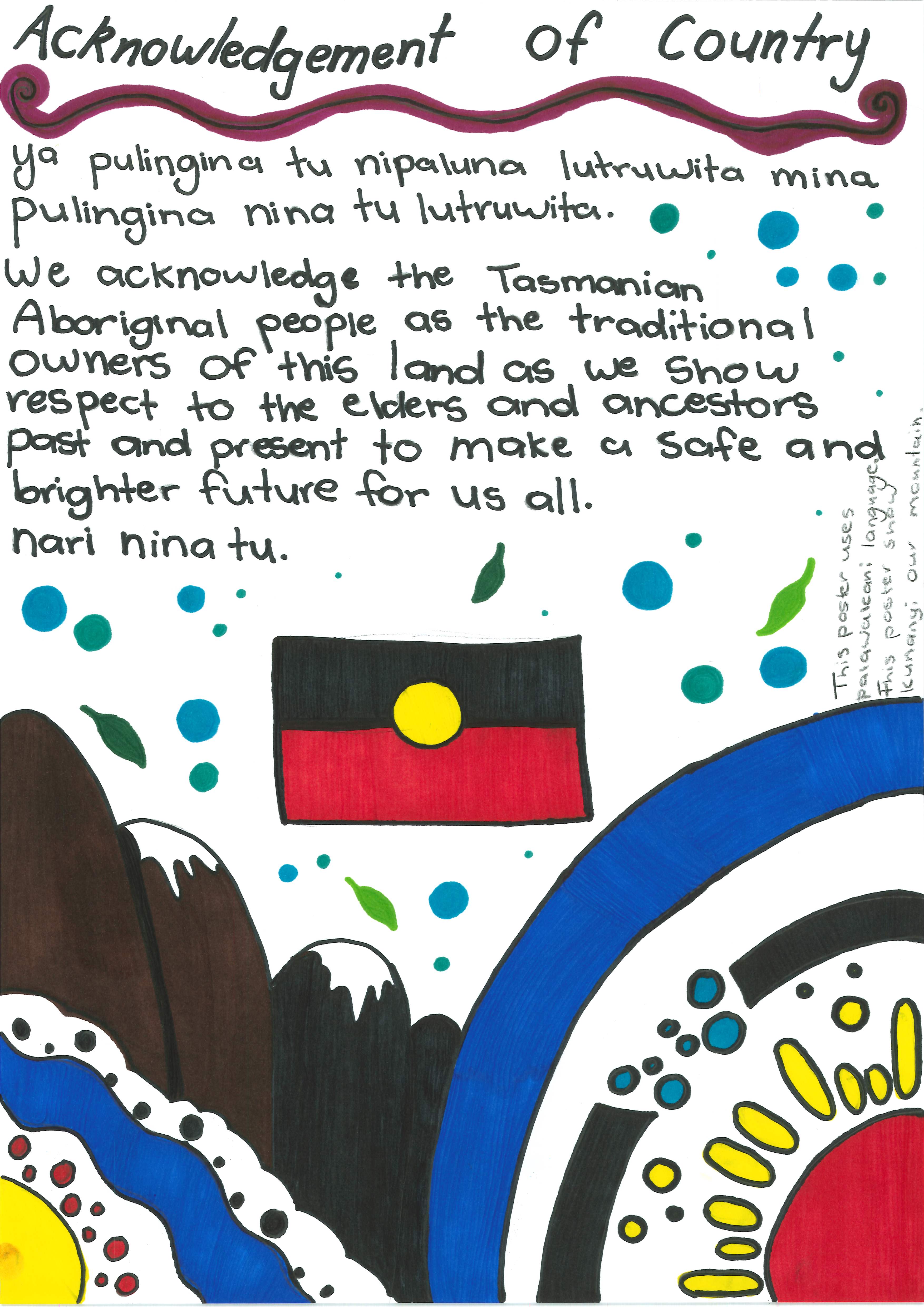 Acknowledgement of Country poster competition 2025 winners - ABC Education