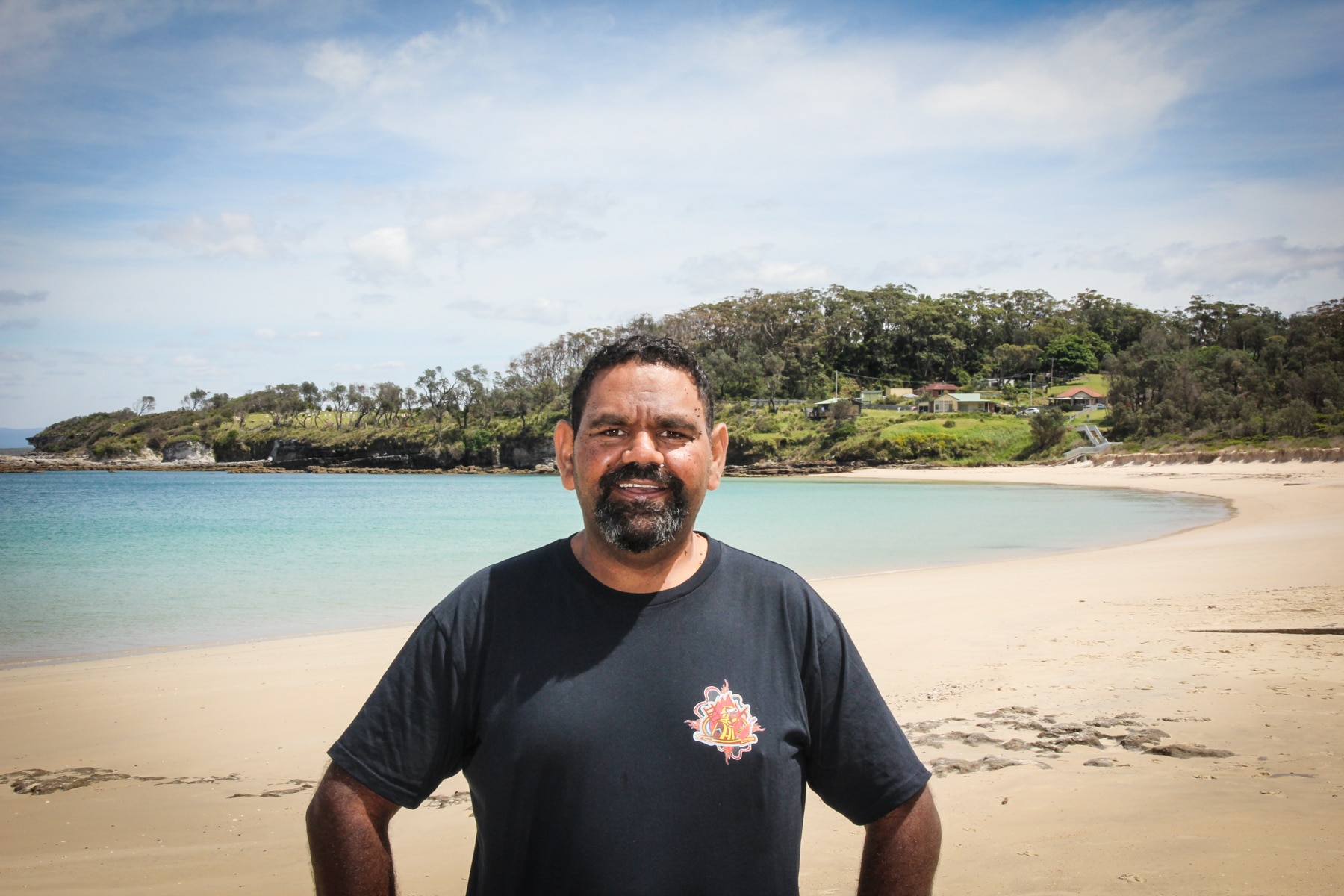 Indigenous community of Wreck Bay celebrates identity branding on fire ...
