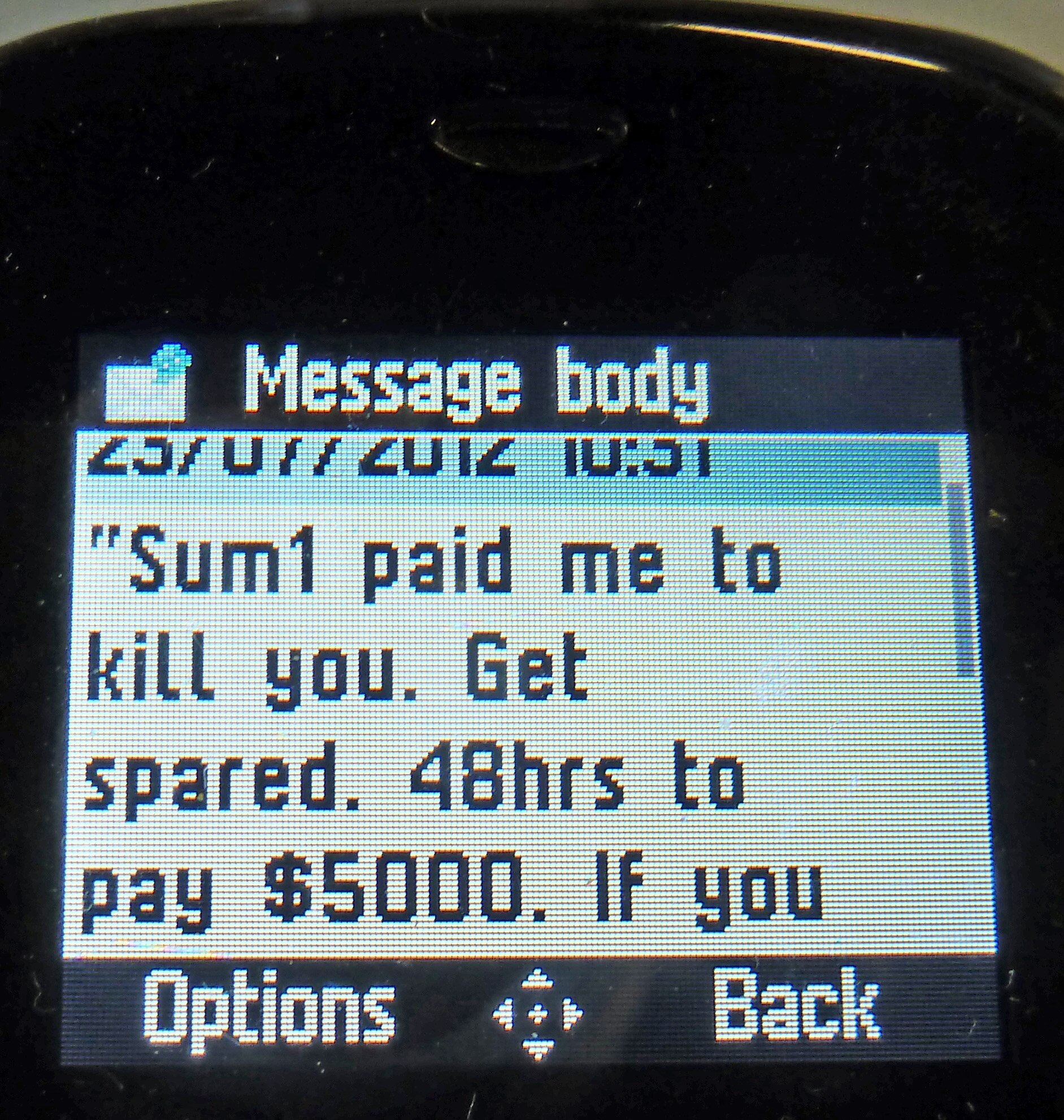 Police warn against hoax threatening text message - ABC News