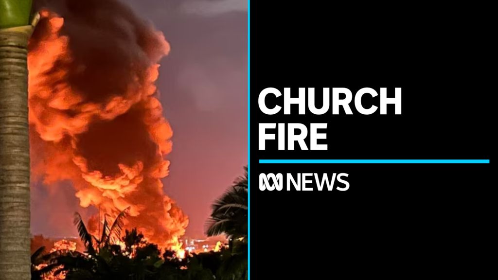 Flames tear through popular Sunshine Coast church - ABC News
