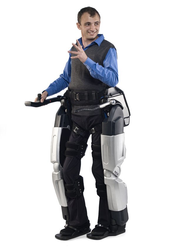 Inventors produce bionic legs for paraplegics - ABC News