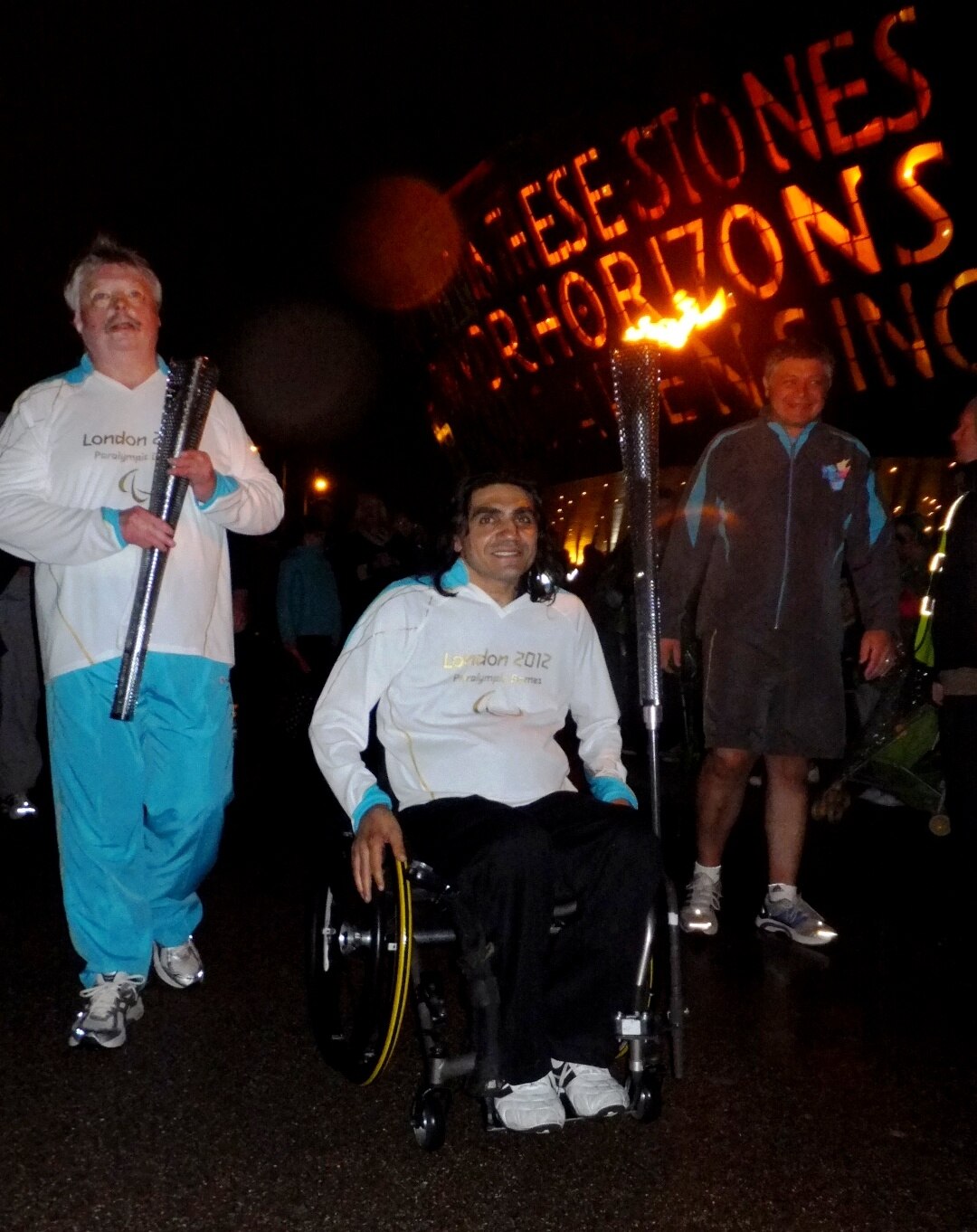 Paralympic flame created at Stoke Mandeville - ABC News