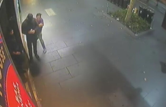 CCTV captures 'cowardly' stabbing of bouncer outside Melbourne ...