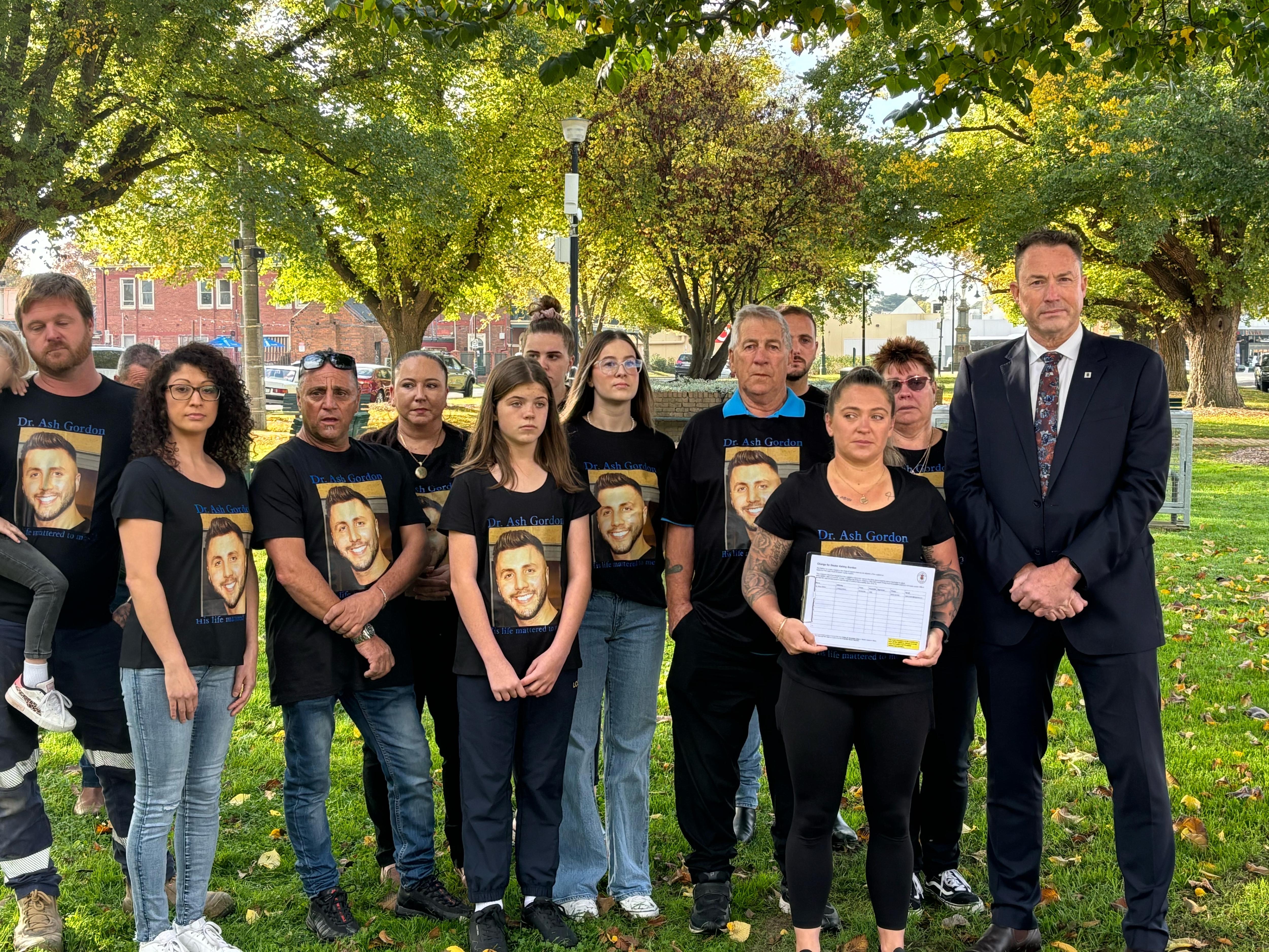 Family of Ash Gordon calls for stronger police powers after GP's fatal ...