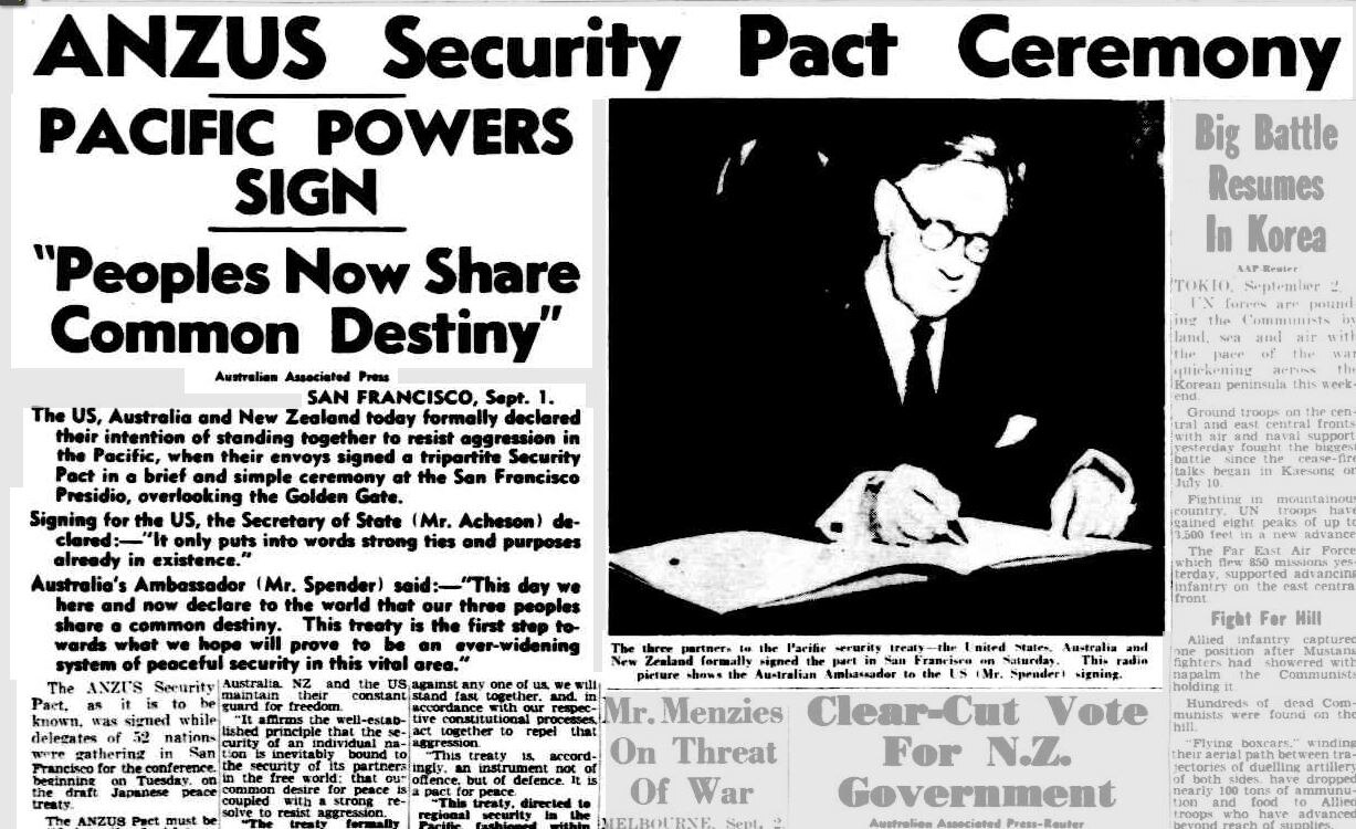 The ANZUS treaty does not make Australia safer. Rather, it fuels a fear ...
