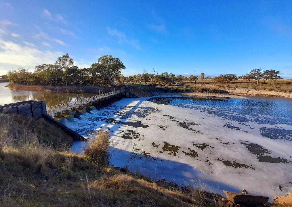 'It has a real buzz to it when there's a full lake' Water is flowing ...