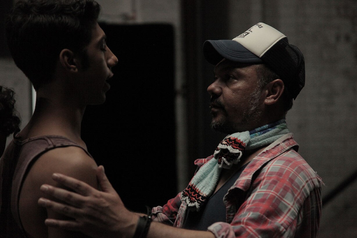 Stephen Page and Hunter Page-Lochard 'draw the energy from the earth ...