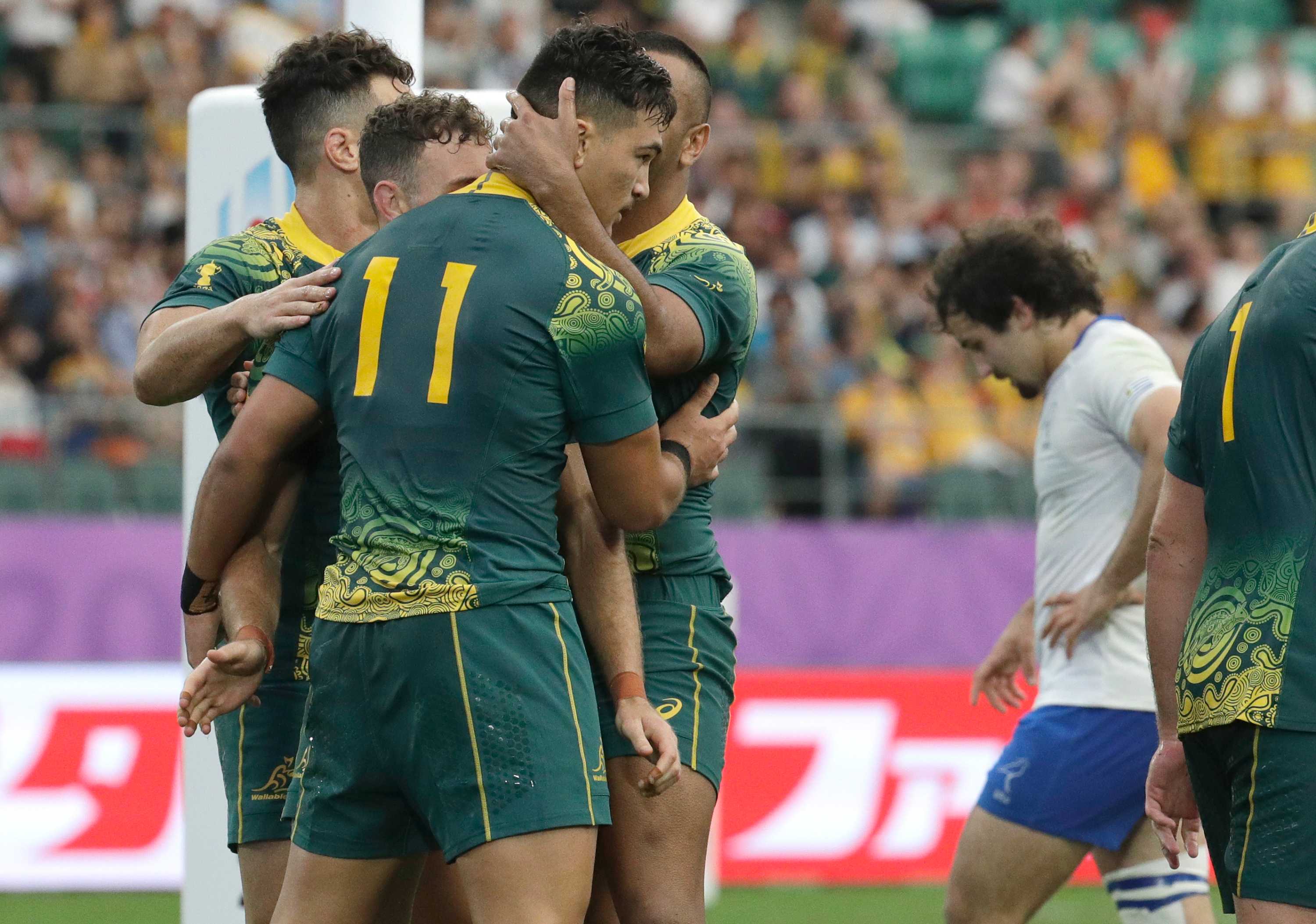 Wallabies have work to do after Rugby World Cup win over Uruguay ...