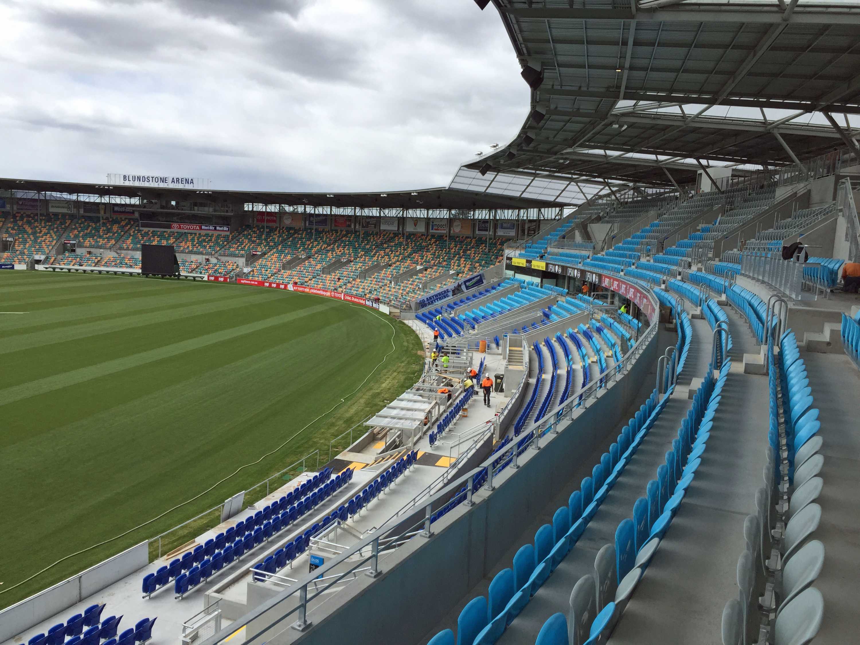 Sneak peak at new multi-million dollar Bellerive Oval stand - ABC News