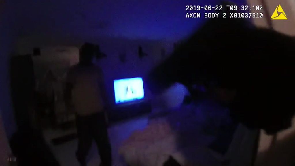 The coronial inquest has been shown bodyworn camera footage from ...