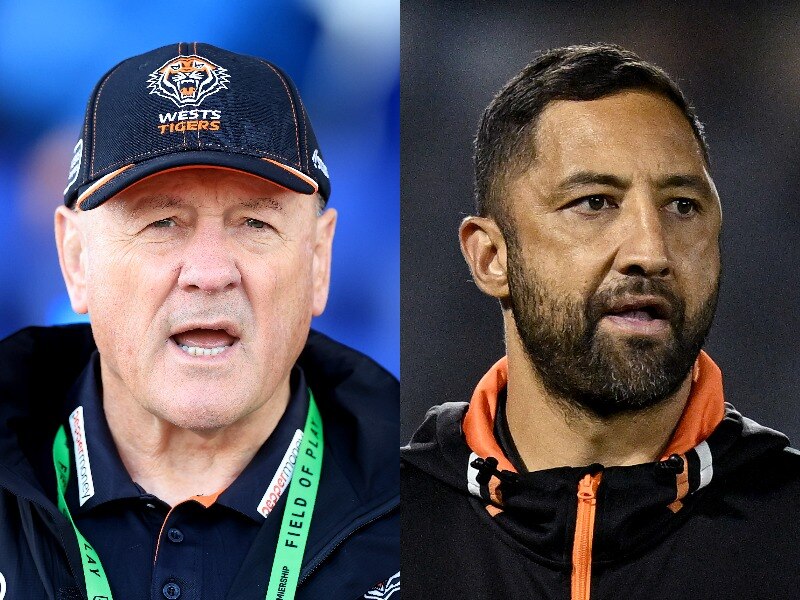 Wests Tigers deny 'knifing' Tim Sheens as Benji Marshall takes over as ...